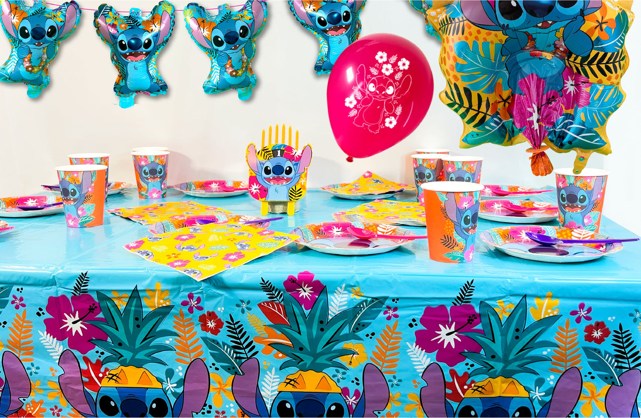 Fiesta de Cumpleaños Stitch | Decoración Hawaiana y Temática en Fiesta ...