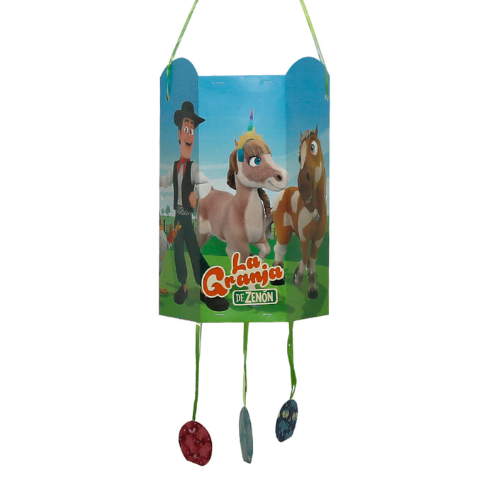 🎉 Piñata Hexagonal La Granja de Zenón – FIESTA EXPRESS