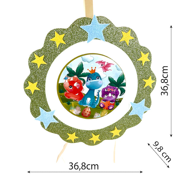 Piñata Reloj Dinosaurio Tierno – FIESTA EXPRESS